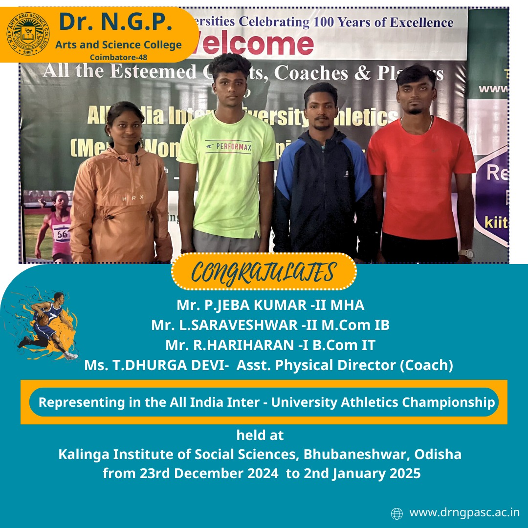 Best Arts College in Coimbatore - Dr.N.G.P. Arts and Science College