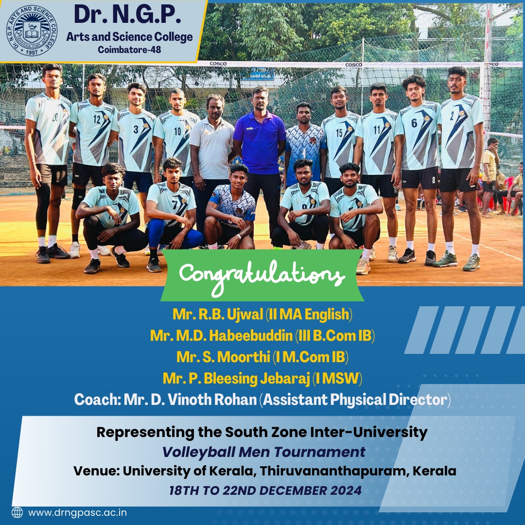 Best Arts College in Coimbatore - Dr.N.G.P. Arts and Science College